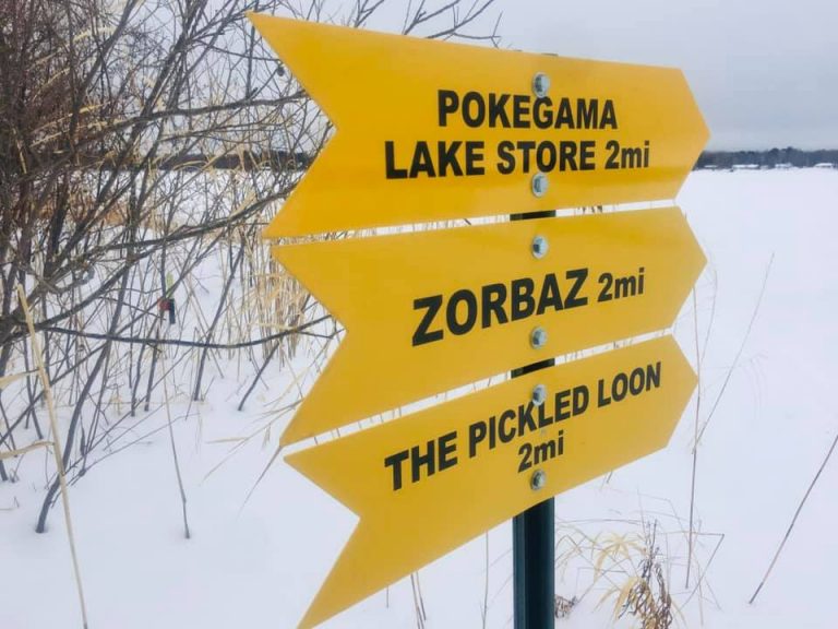 Driftskippers Update Area Trail Signage – Itasca Driftskippers